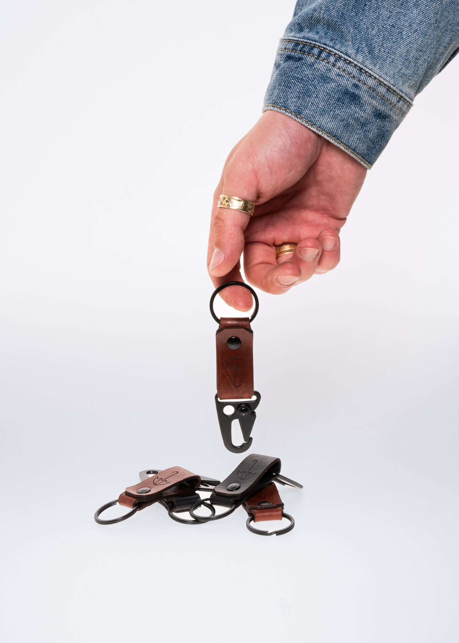 Leather Keychain - Umbrla Supply